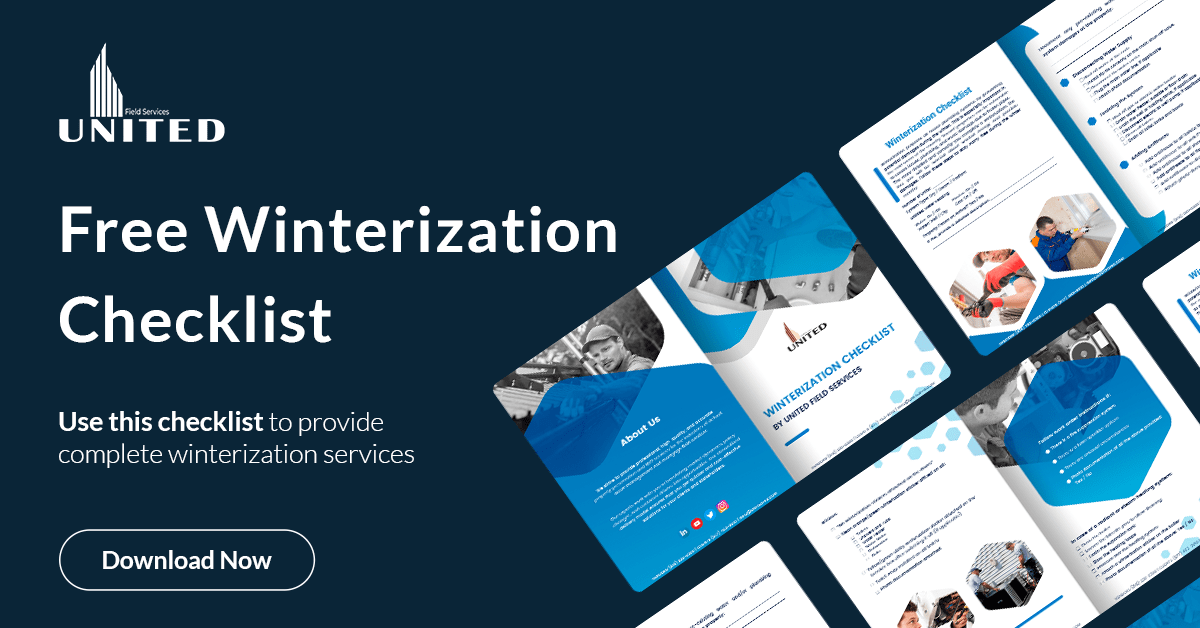 Winterization Checklist By United Field Services [Free Download]